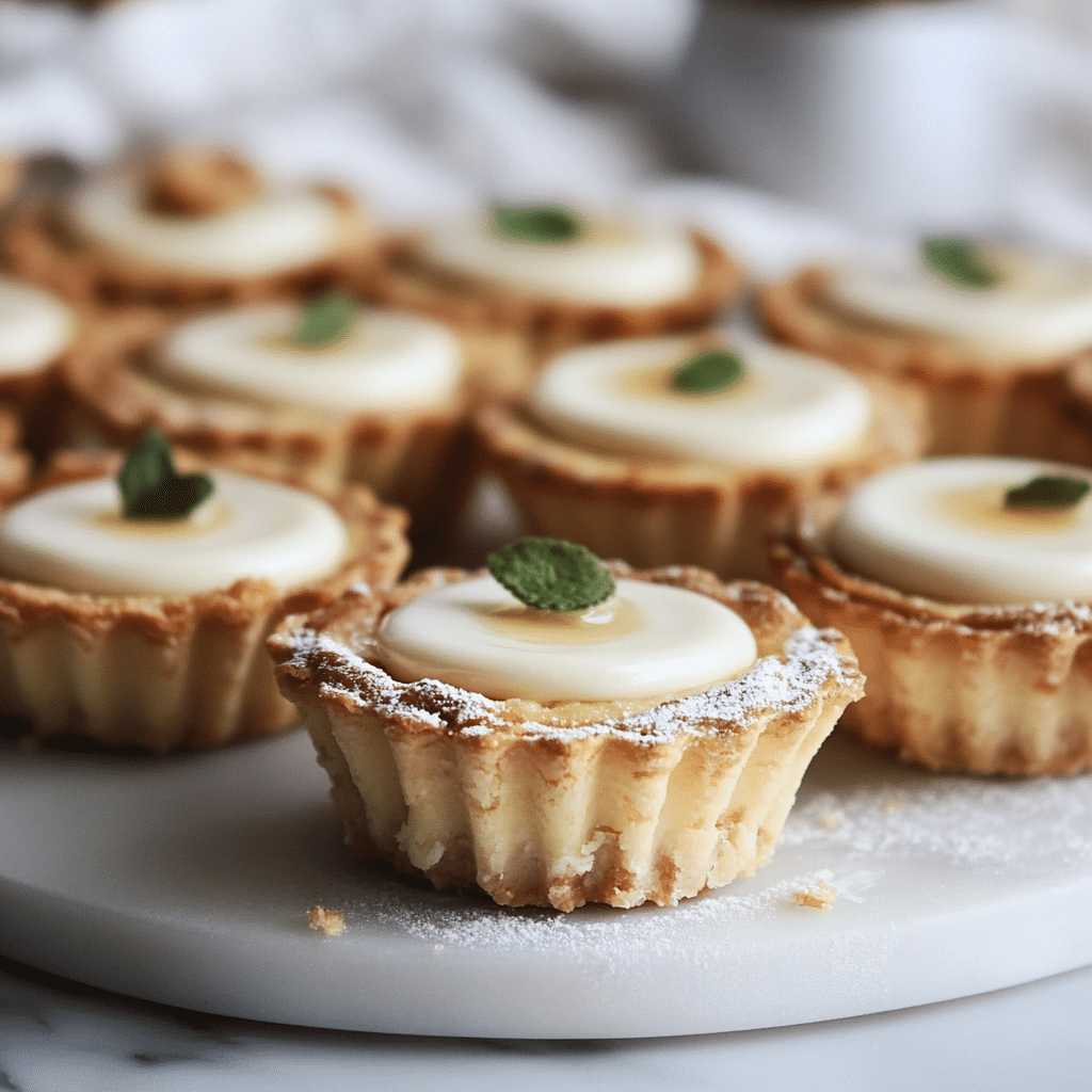 Mini Milk Tart Tarts: A Bite-Sized Taste of South African Tradition
