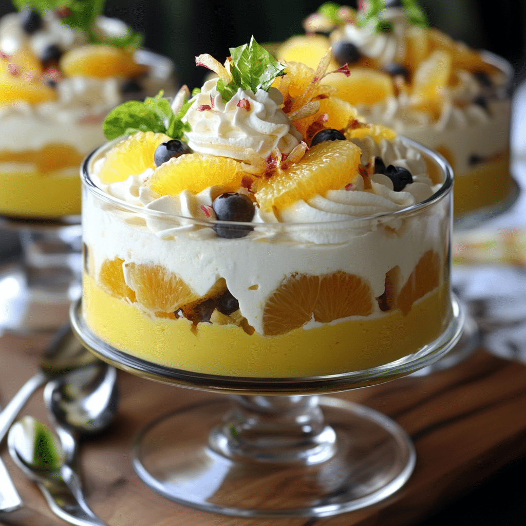 Tropical Citrus Trifle: A Sunshine-Inspired Dessert That’s Light ...