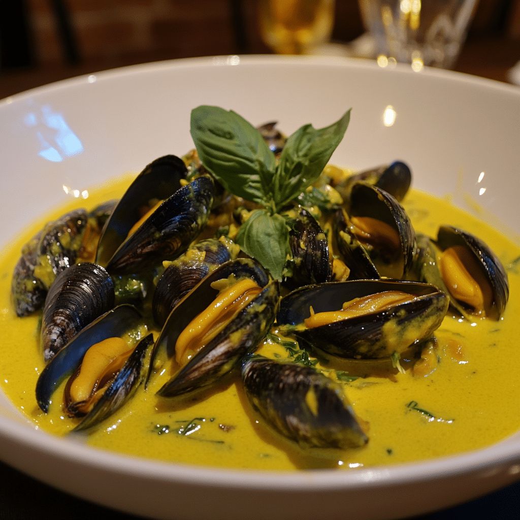 Yellow Curry Mussels: A Luxurious & Aromatic Seafood Feast