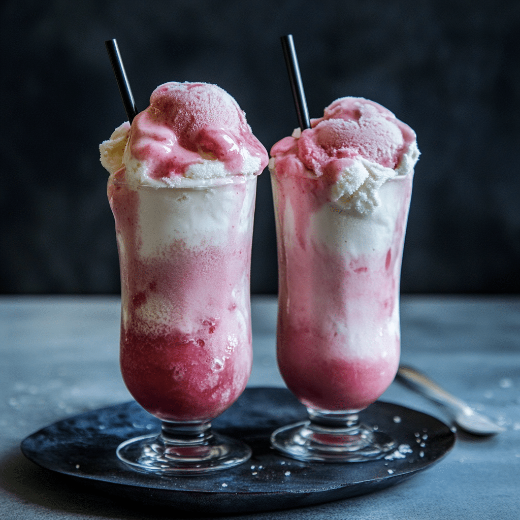 Elderflower Strawberry Ice Cream Float – Floral, Fruity & Fizzy Delight ...