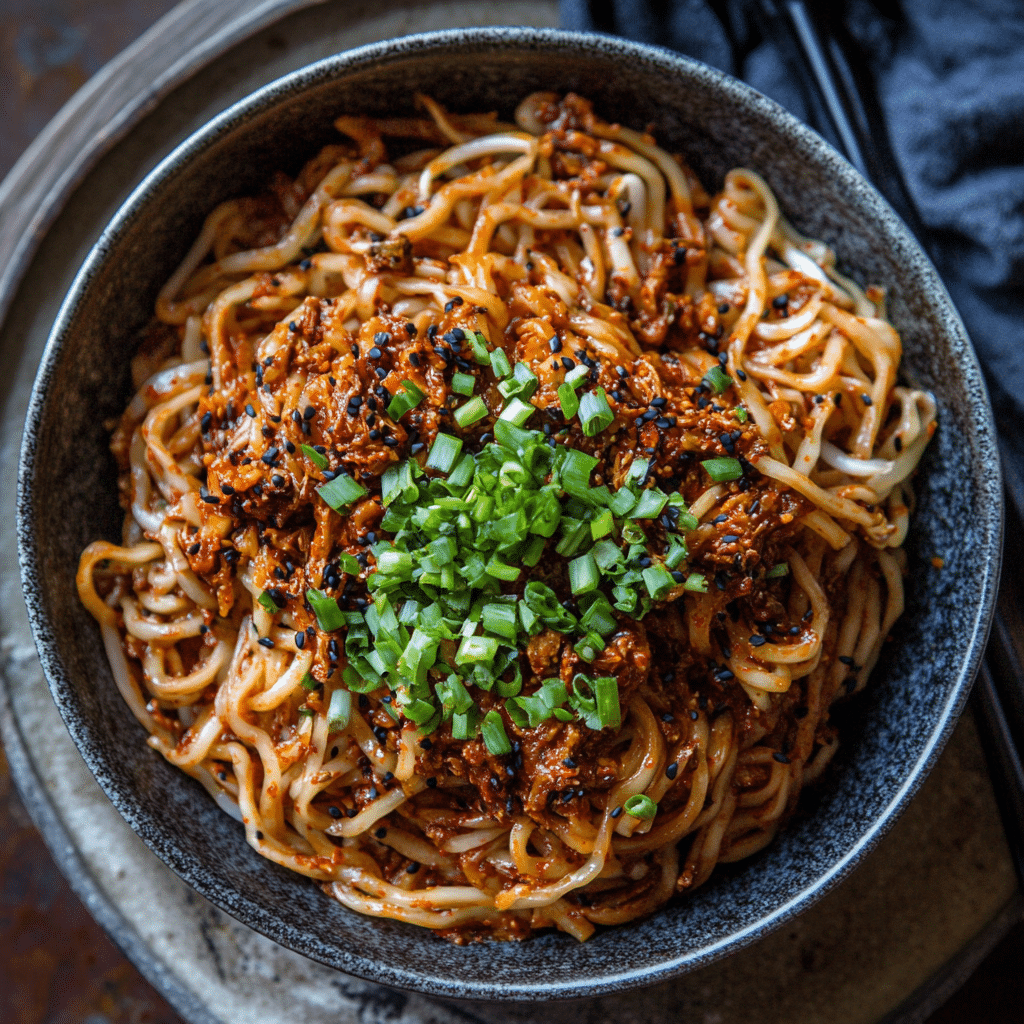 Spicy Korean Gochujang Noodles: Bold, Fiery & Packed with Flavor ...
