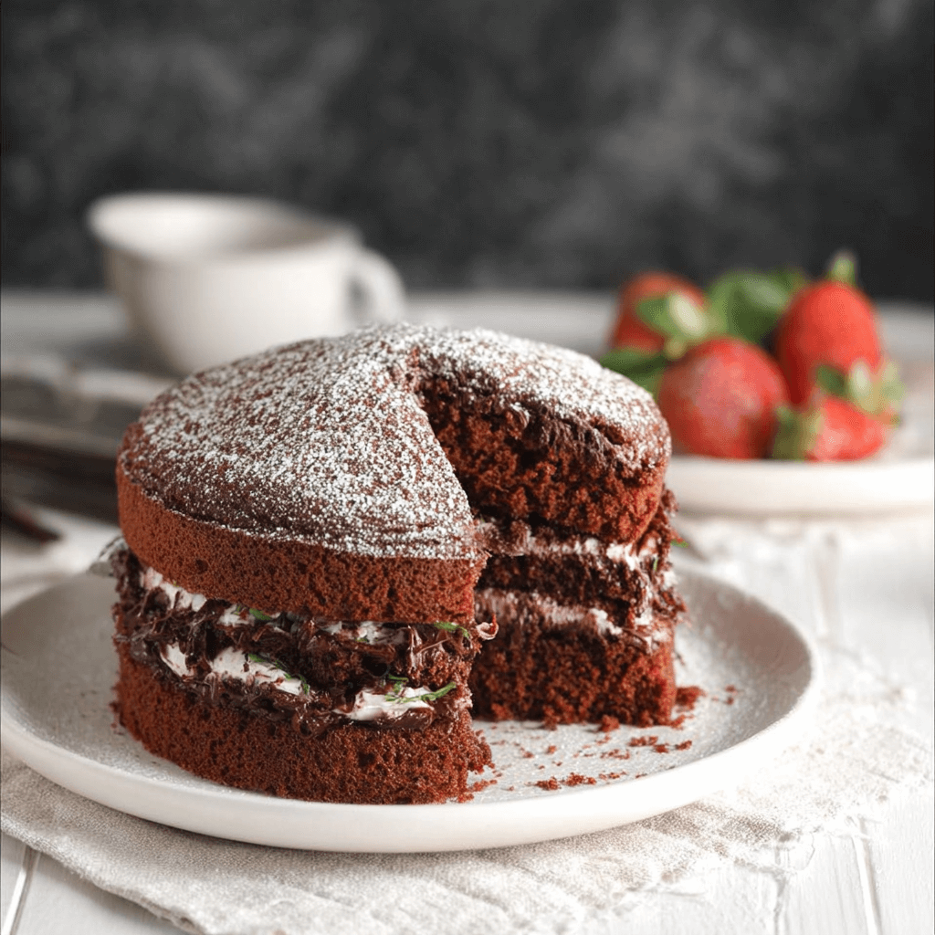 Chocolate Victoria Sponge: A Classic Cake with a Rich Twist