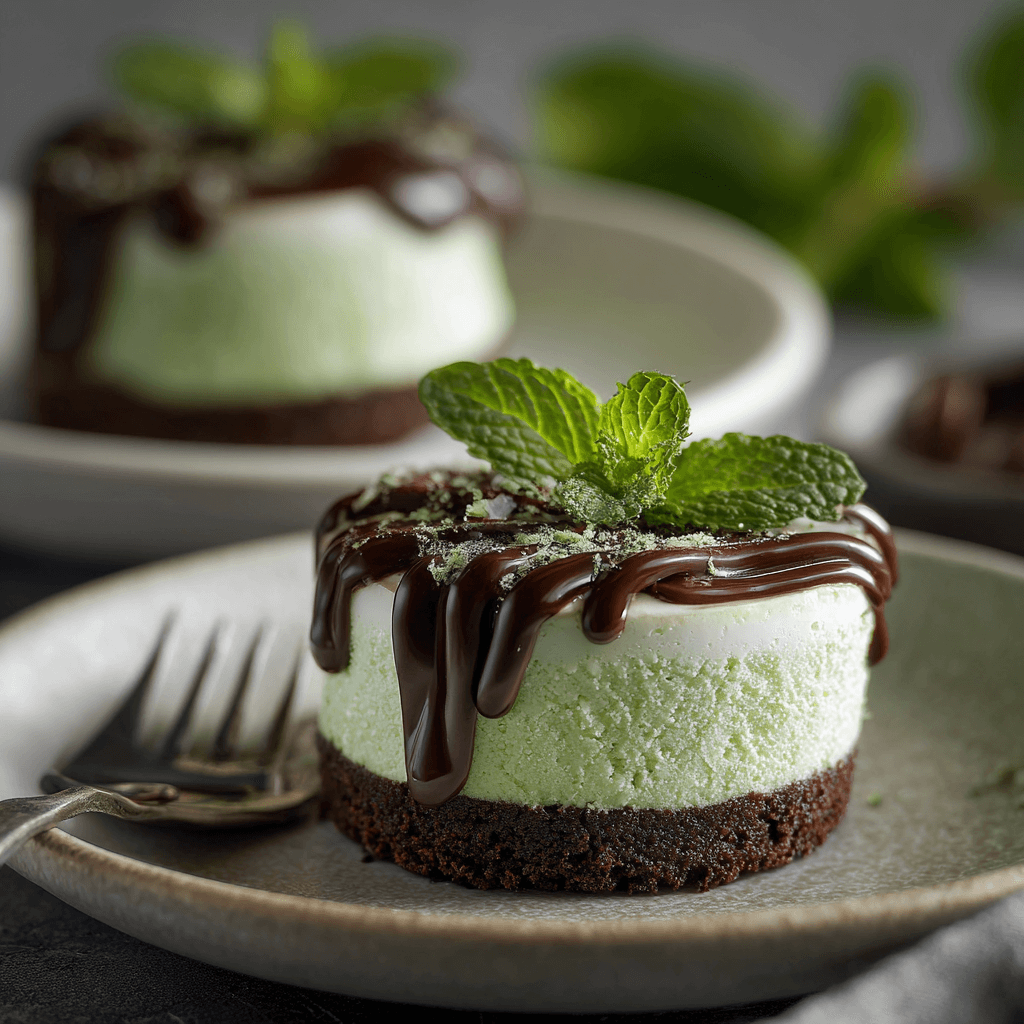 Mini Mint Cheesecake: Creamy, Refreshing, and Perfectly Bite-Sized