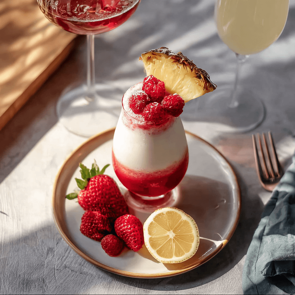 Virgin Miami Vice: A Refreshing Alcohol-Free Tropical Cocktail